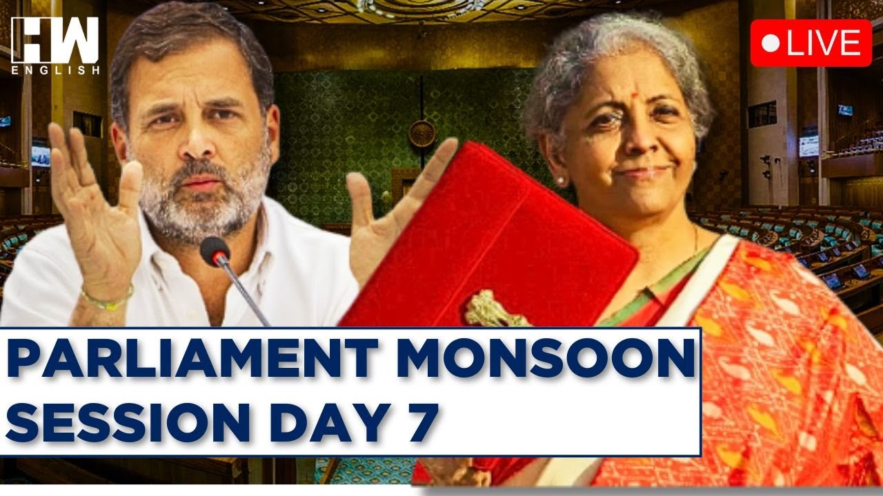 Parliament LIVE: Day 7 Of Monsoon Session Of Parliament | Rahul Gandhi | INDIA Alliance | PM Modi
