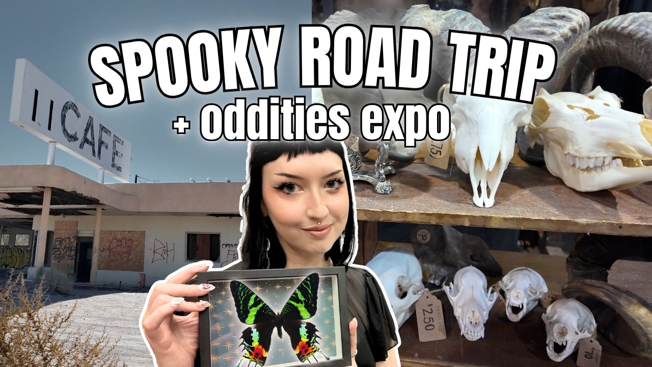 Strange & Abandoned Road Trip to the Oddities Expo | Spooky Haul