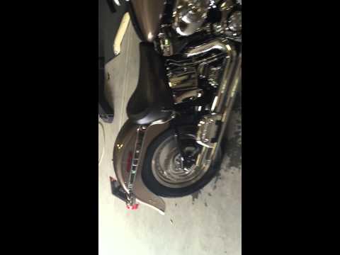 Harley Davidson Fatboy with Python exhaust