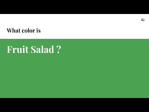 Fruit Salad color #4ba351 hex color - Green color - Warm color 4ba351
