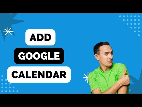 How to Add Google Calendar to iPhone