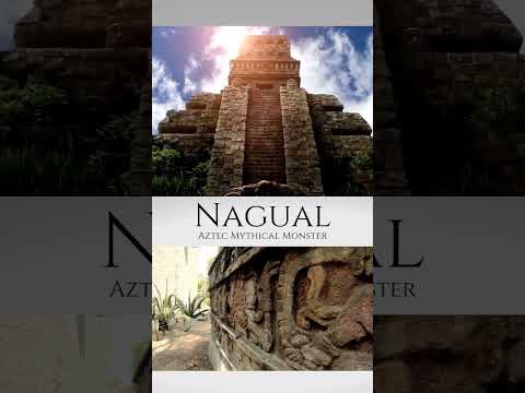 Nagual: Aztec Mythical Monsters #shapeshifters #nagual #youtubeshorts