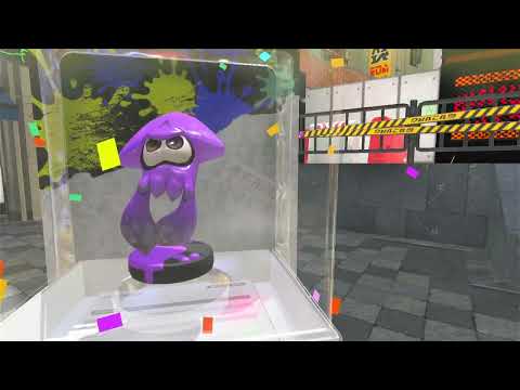 Splatoon 3- Amiibo Showcase- Squid (Purple)