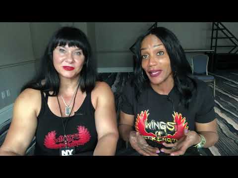 Wings of Strength - Female Bodybuilding