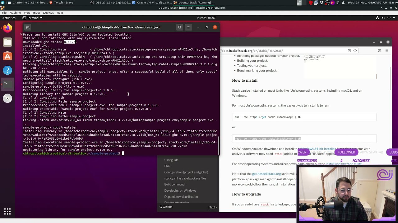Zero to Haskell Development: Stack