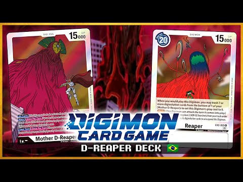 DIGIMON TCG – D-Reaper Deck | O MATADOR DE DIGIMON TAMERS!