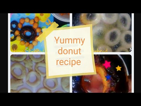 Homemade donut recipe|no egg no oven easy soft doughnut recipe || arham shehzad