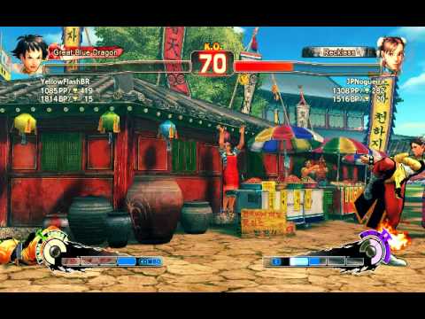 SSF4AE PC - JPNogueira (Chun Li) vs YellowFlashBR (Makoto)