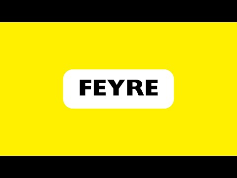 How to Pronounce Feyre Correctly