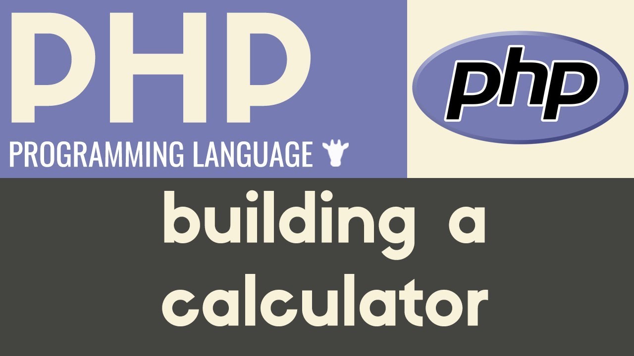Building a Basic Calculator | PHP | Tutorial 11