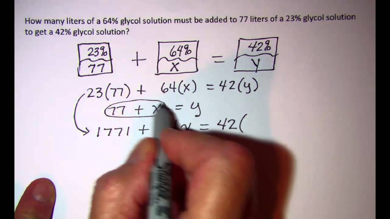 Another mixture word problem