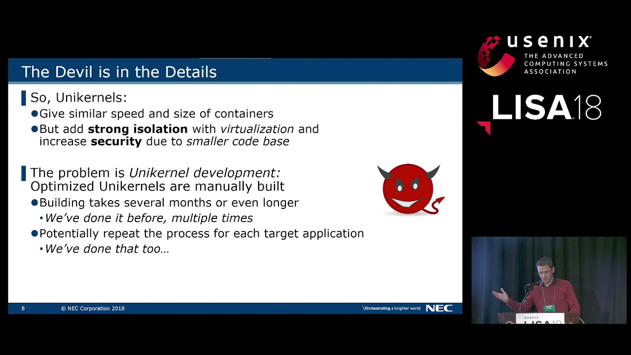 LISA18 - Unikraft: Unikernels Made Easy
