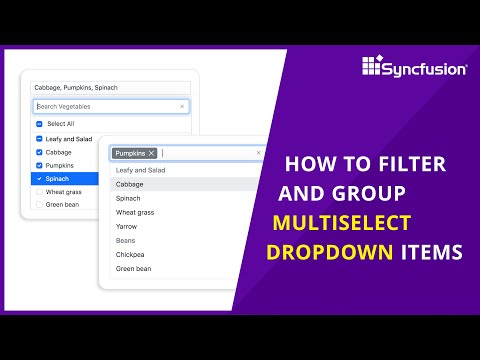 Learn How to Filter and Group the Blazor MultiSelect Dropdown Items - Mind Luster