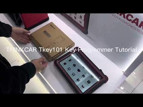 THINKCAR Tkey 101 Key Programmer Tutorial, how to connect with THINKTOOL