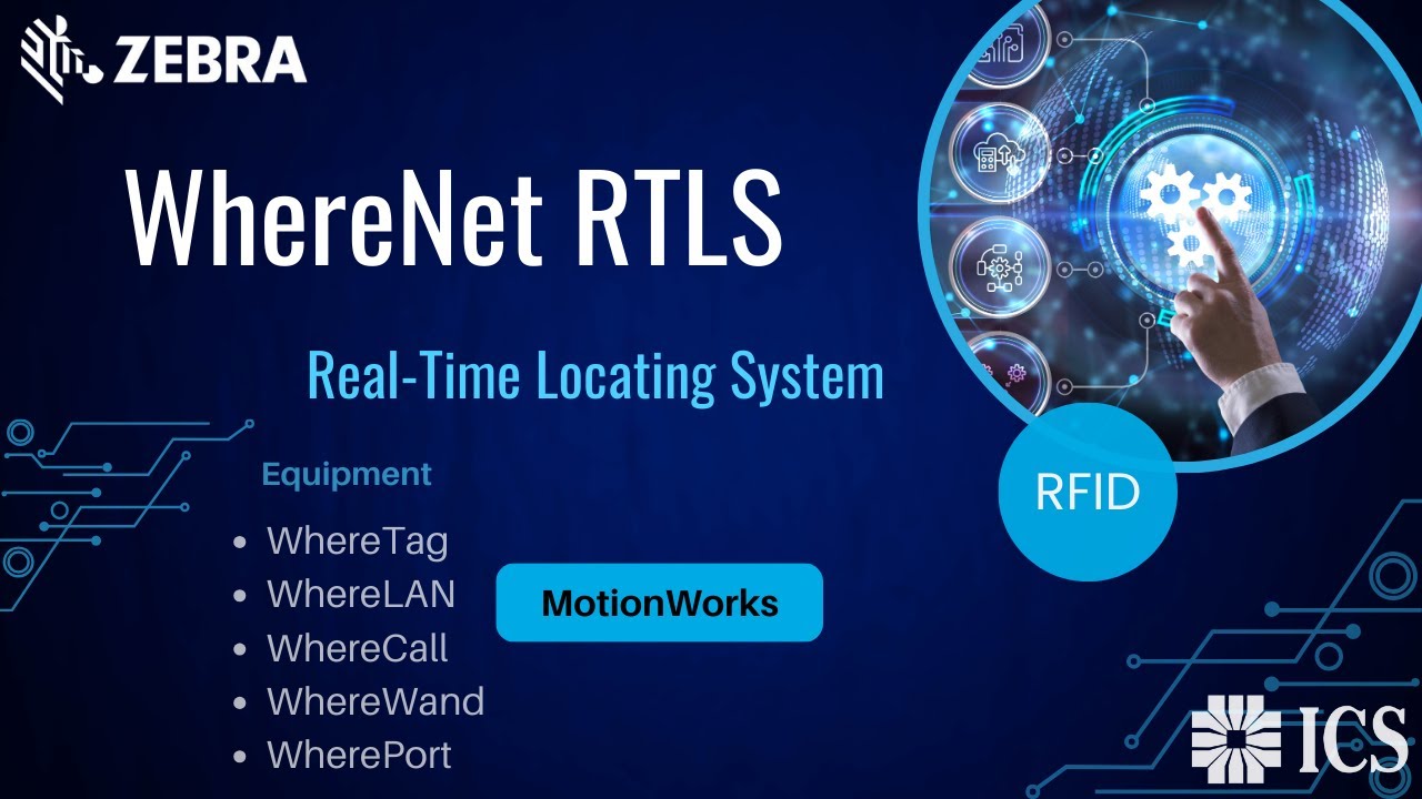 Zebra RTLS WhereNet Real-Time Locating System.