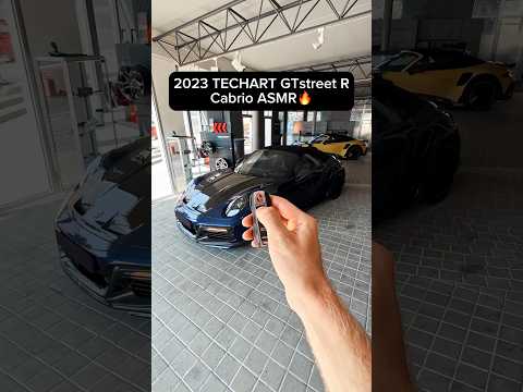 TECHART GTstreet R Cabrio ASMR🔥 #techart #gtstreetr #porsche #992turbos #carbonfiber