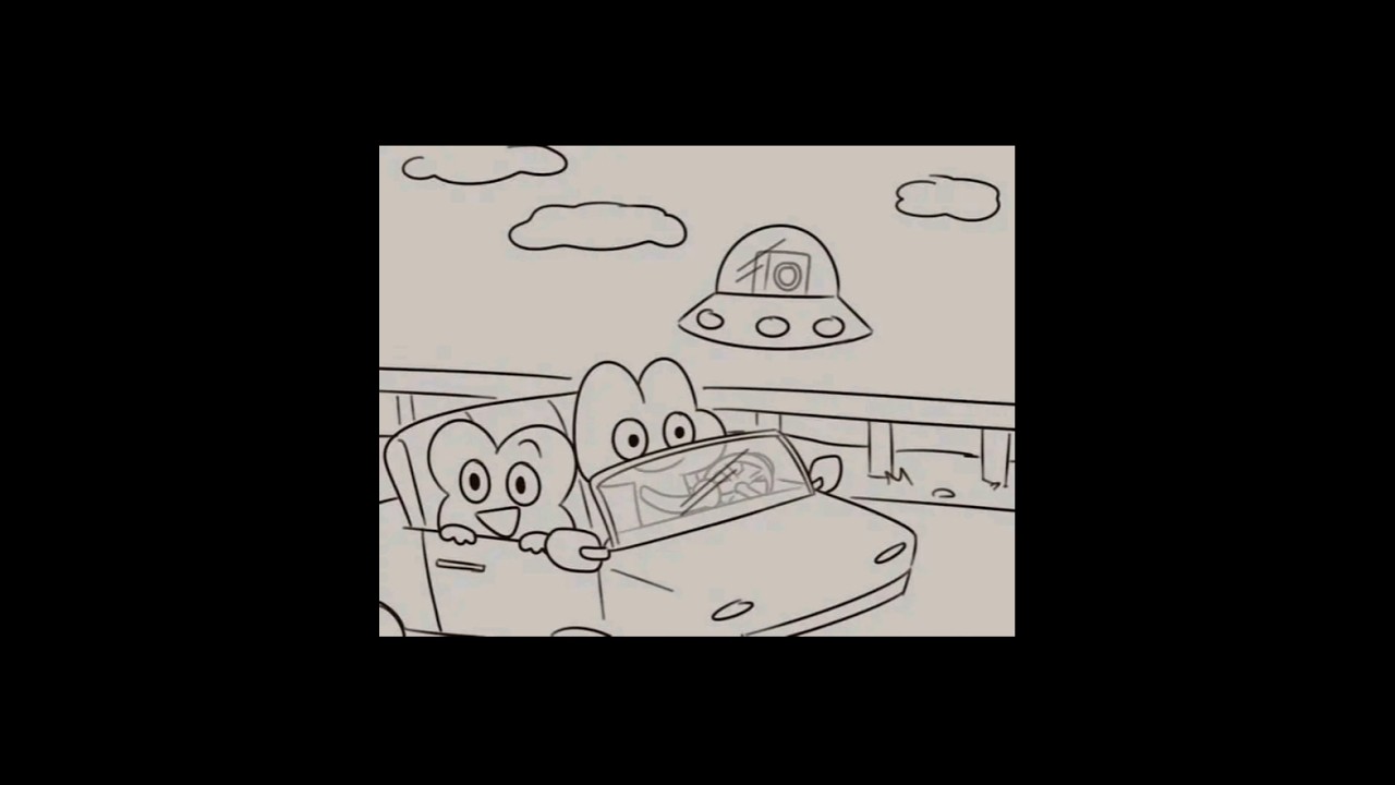 The Announcer And Four And X [BFDI Art]