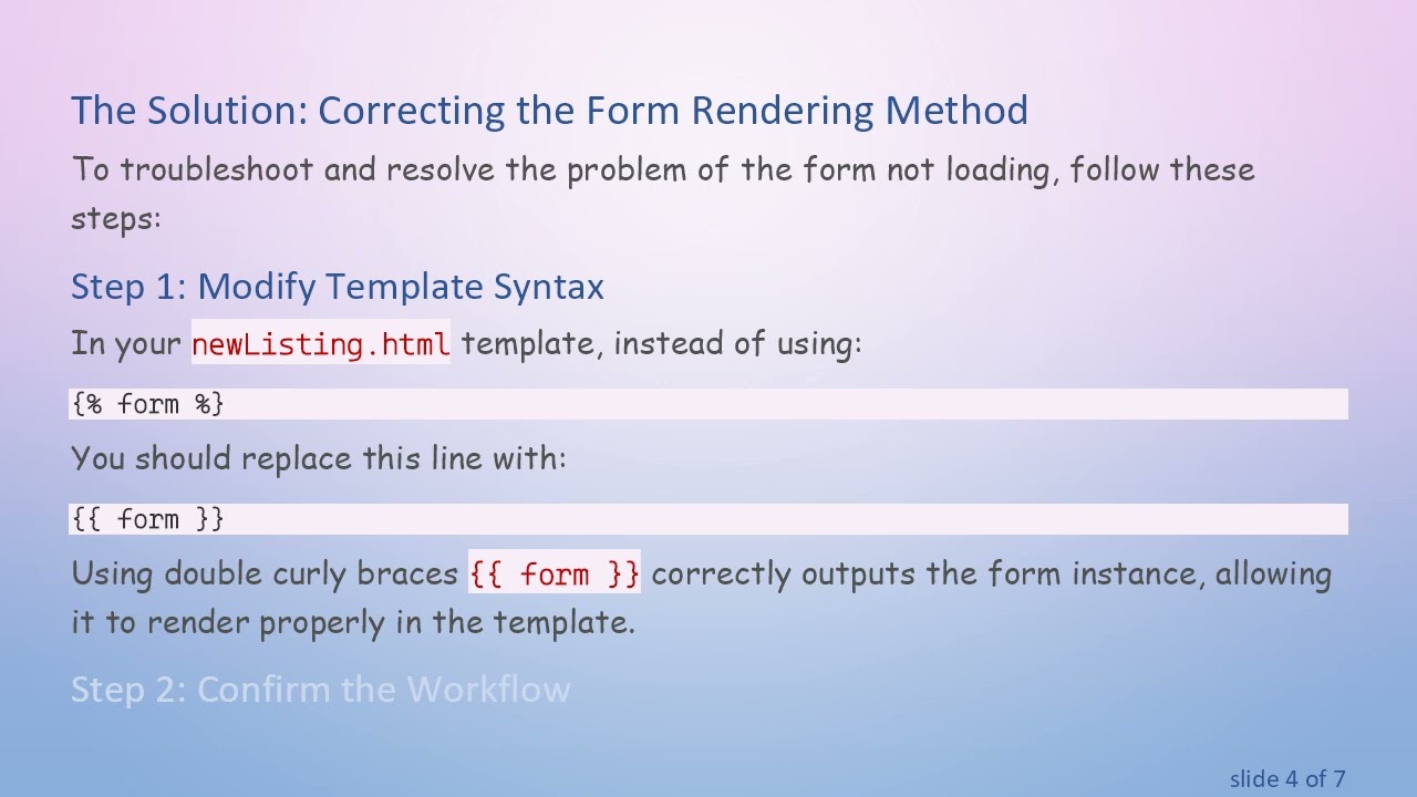 Resolving the Issue: Form Object Does Not Load in Django Templates
