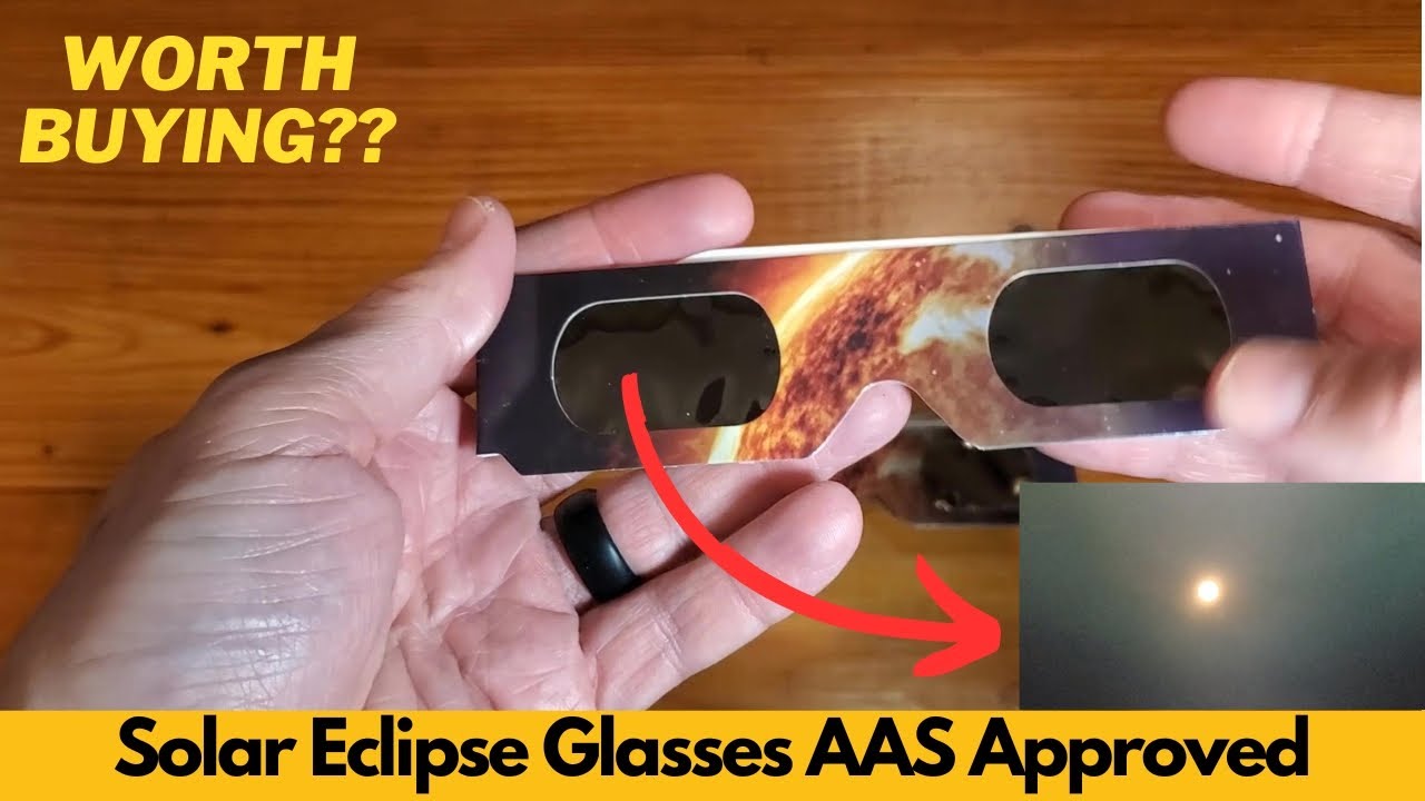 Solar Eclipse Glasses AAS Approved | Worth Buying?
