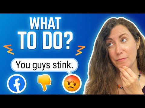 How To ANSWER BAD FACEBOOK REVIEWS (The Nice Way) 😊