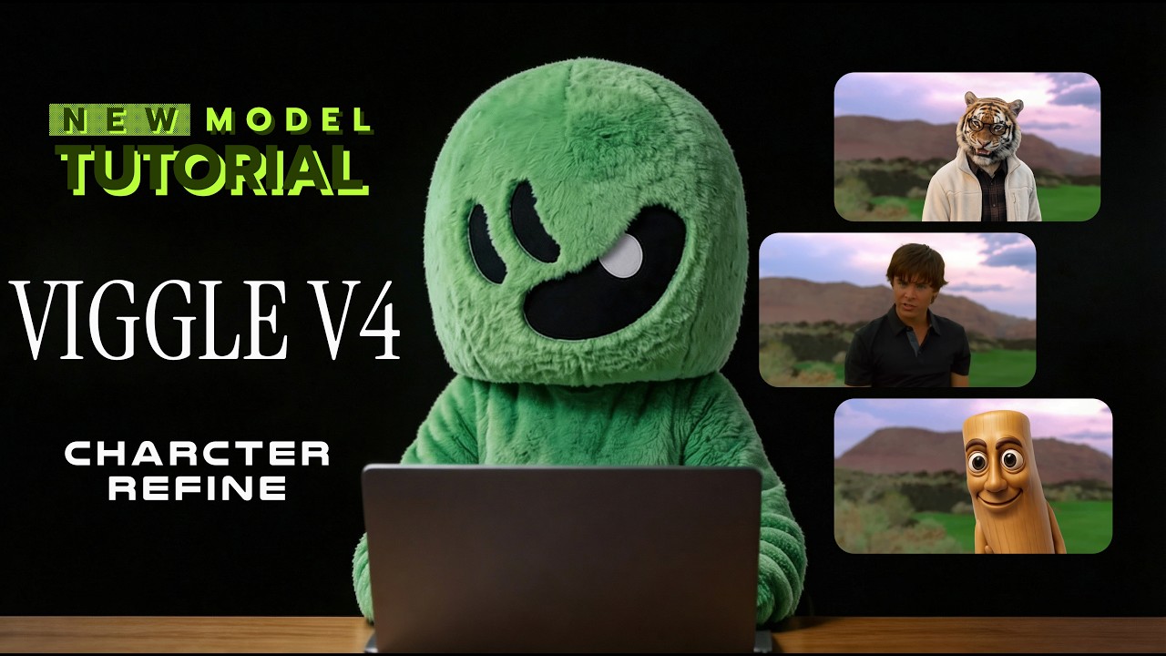 Your AI Characters Keep Changing? Viggle V4 Character Refine Fixes That