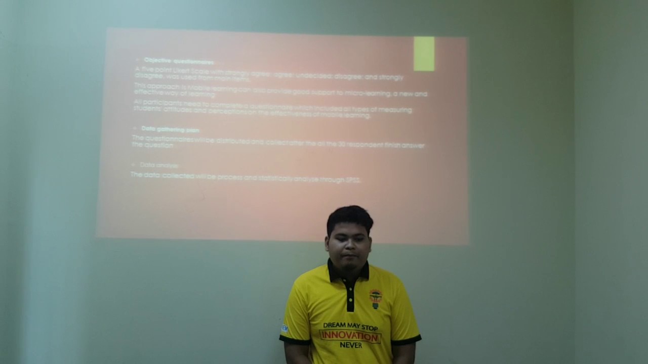 Students Attitude and Perception Towards The Effectiveness of Mobile Learning In UTHM.