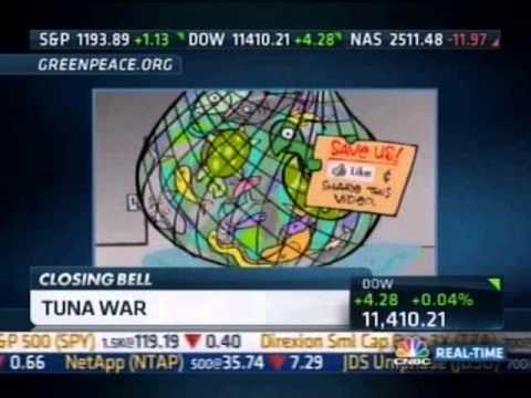 Greenpeace Tuna Campaign CNBC Closing Bell