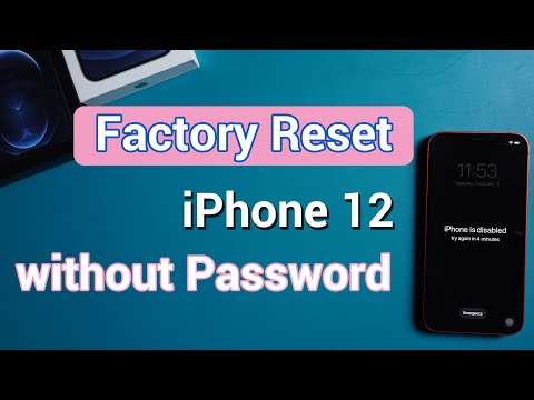 How to Factory Reset iPhone 12 without Password
