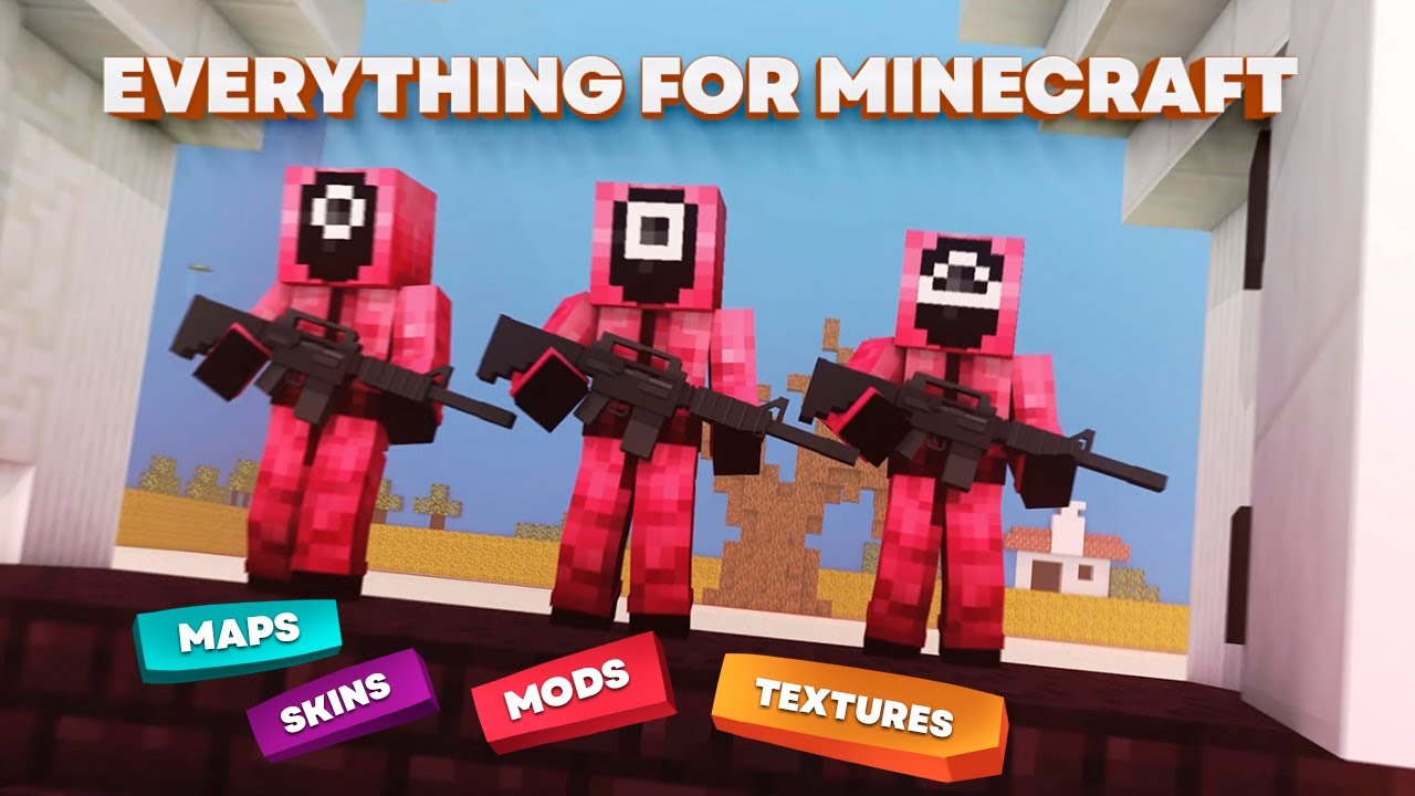 Mods, maps, skins for Minecraft. P7