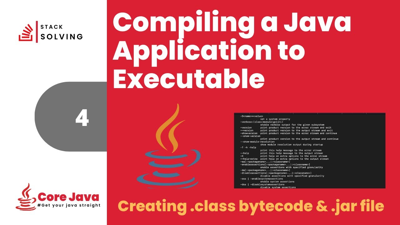 Compiling java application into executable