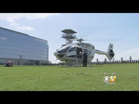 Cowboys Owner Jerry Jones Unveils New Helicopter