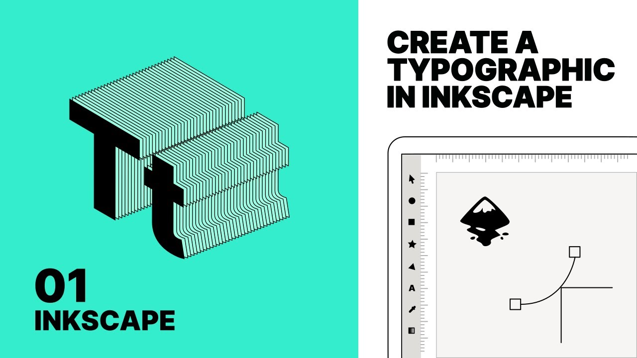 Create a Typographic in Inkscape | Tutorial