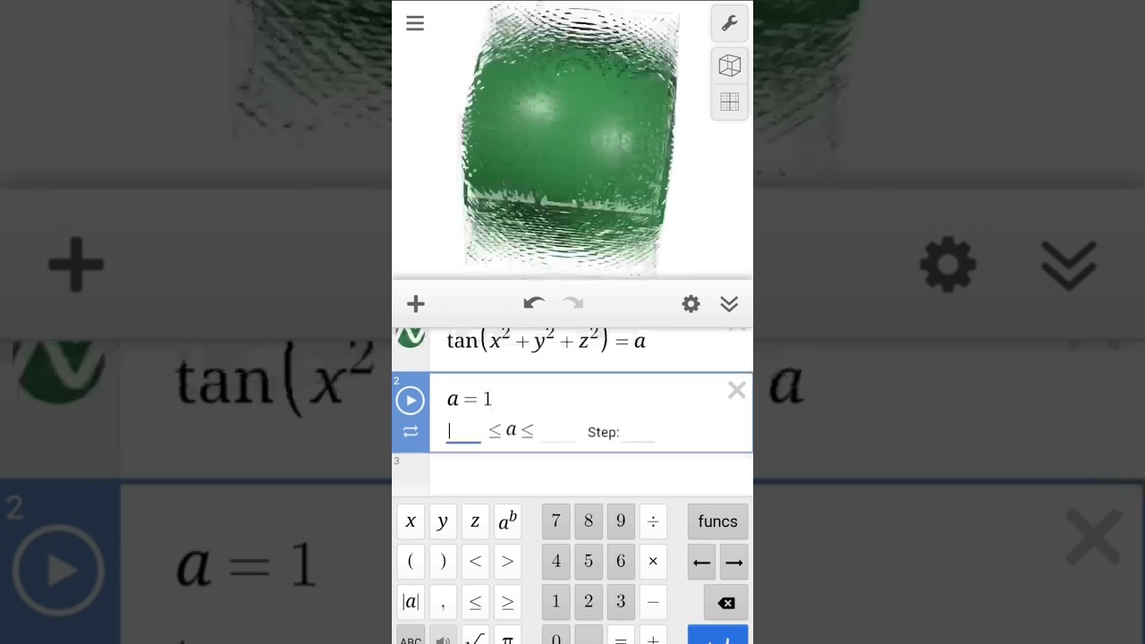 animation in desmos graphing calculator #desmos #mathematics #animation #math #mathanimation #graph