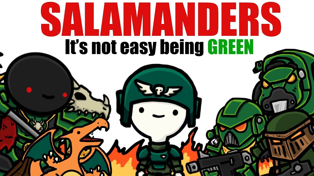 Salamanders: The PERFECT Space Marine | Warhammer 40k Lore