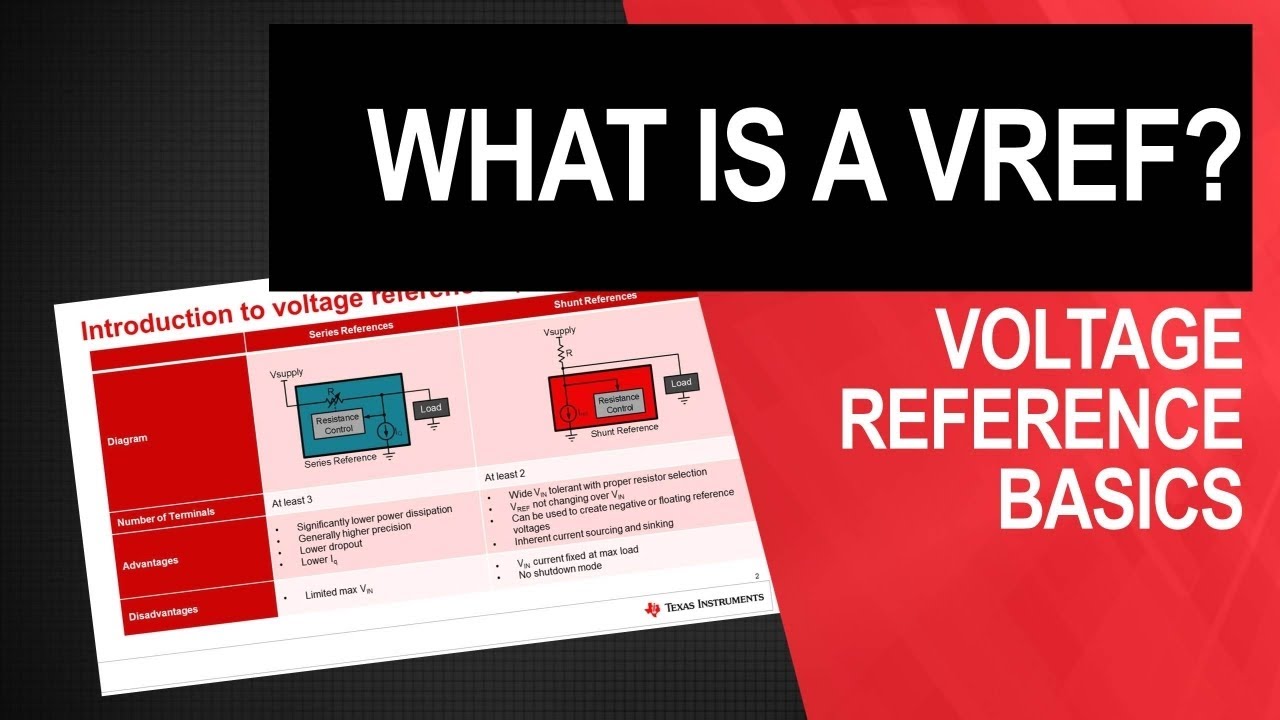 What is a voltage reference?
