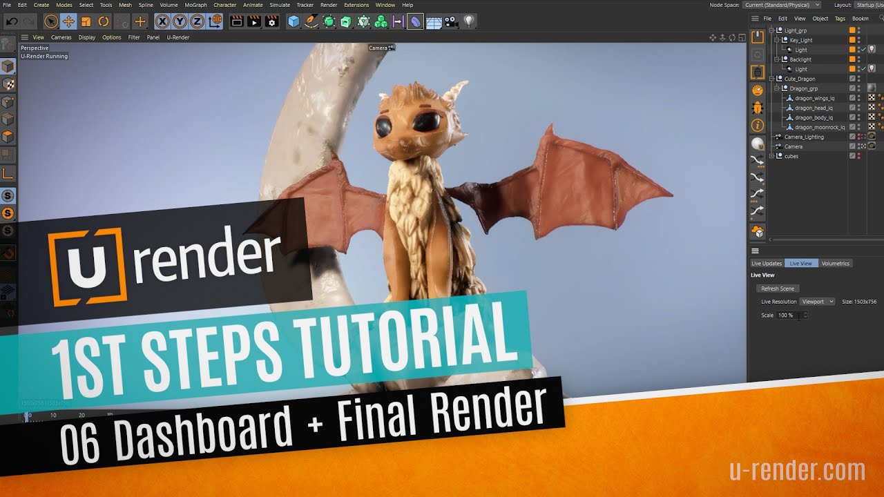 Final Render - U-RENDER First Steps