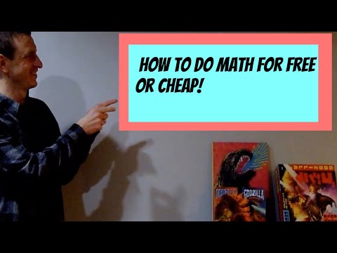 How to Learn Math for Free or Cheap!