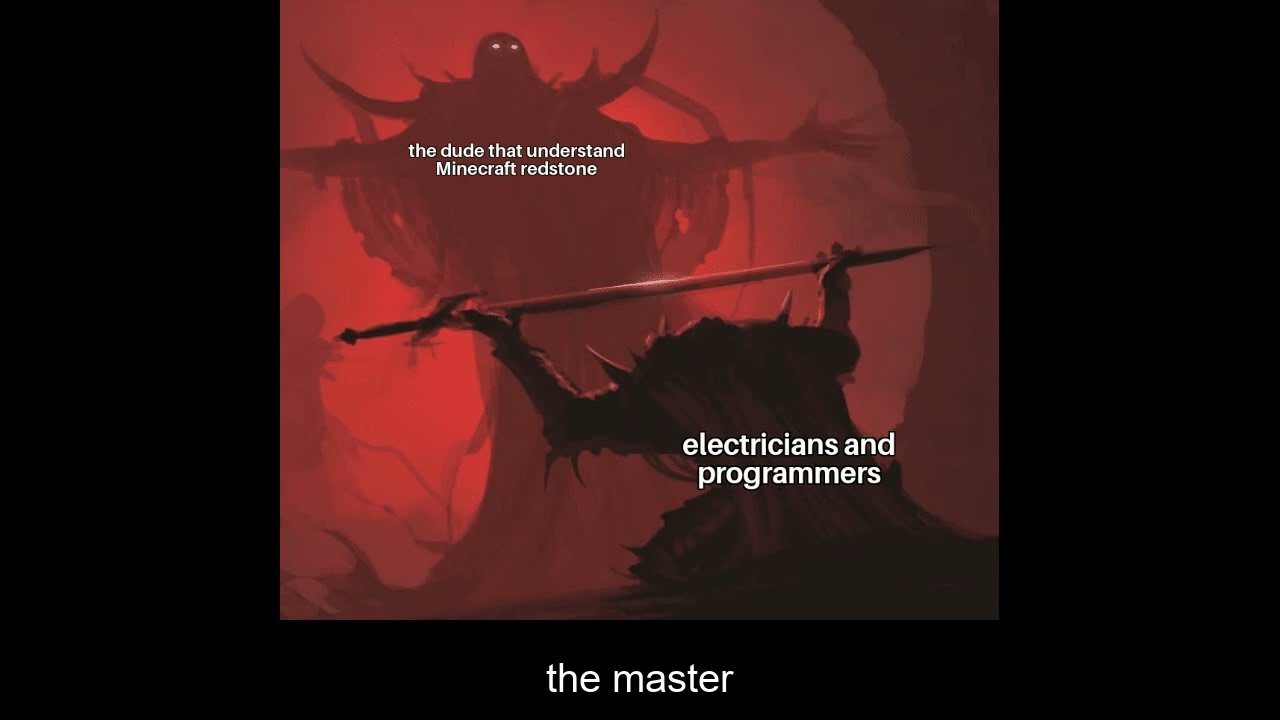 r/memes | redstone programmers fr