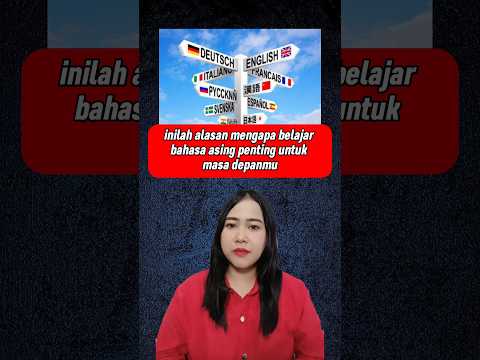 Bahasa asing apa yangg kamu kuasai? #faktaunik #youtubeshorts #shorts #bahasainggris