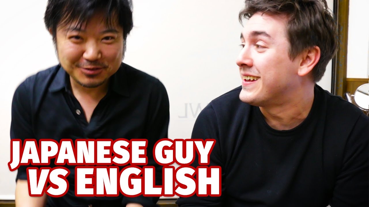 Japanese Guy VS English | First Lesson Ever | Abroad in Japan