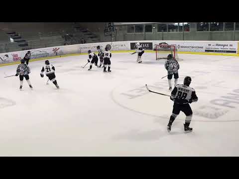 NA selects vs Switzerland game 4 Bauer World Cup 2024. NA selects win 4-3, Param chawla shutout