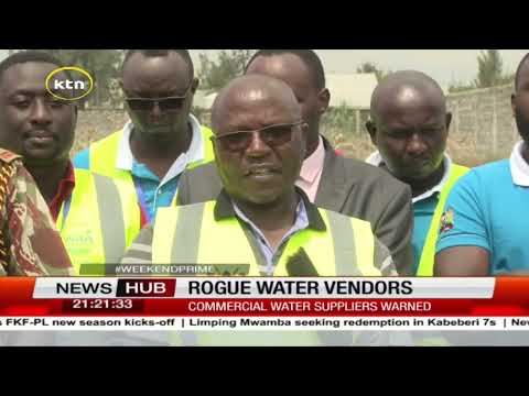 Rogue water vendors: Commercial water suppliers warned