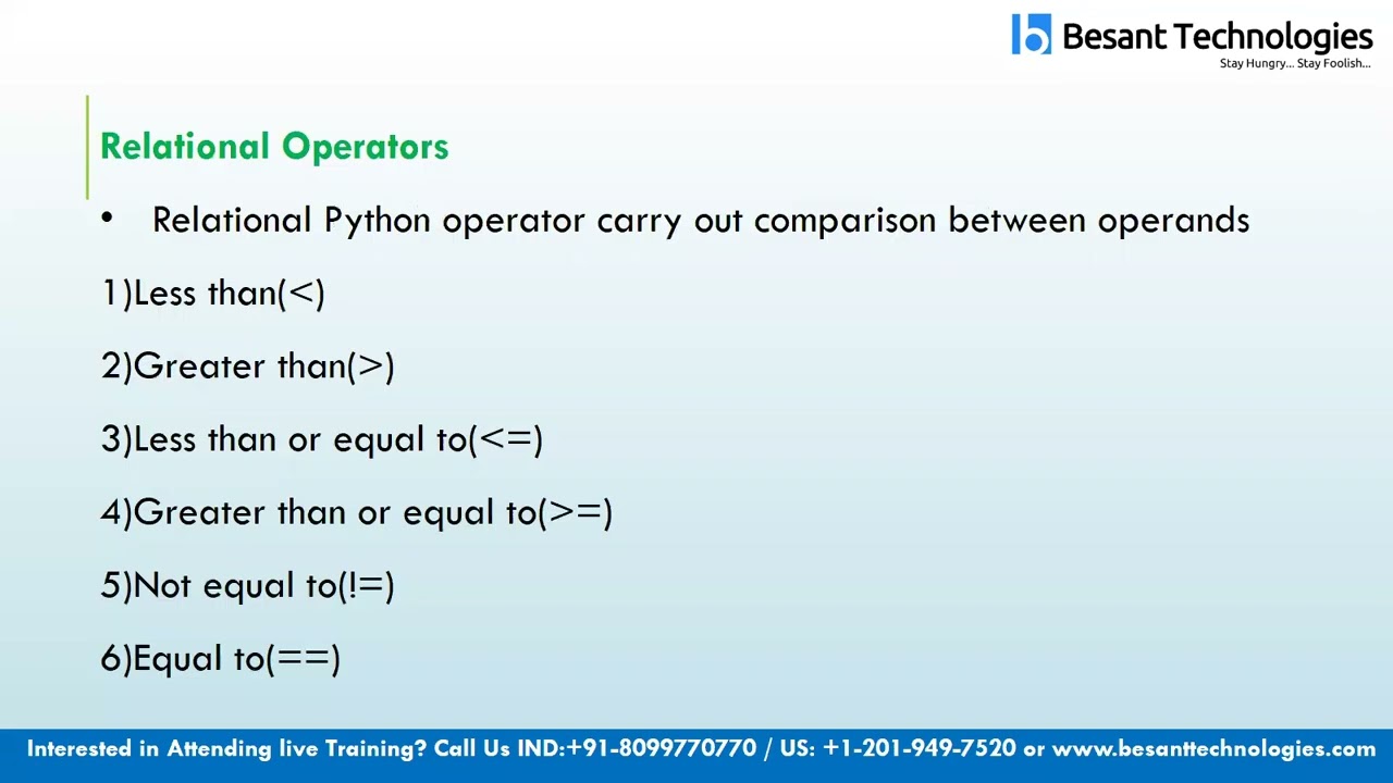 Python Operators | Arithmetic, Comparison, Logical and more | Python Tamil Tutorial for Beginners