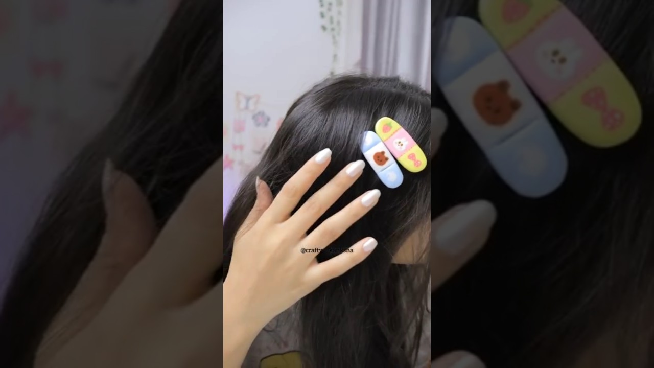 DIY Two in one Hairclip #diy #shorts
