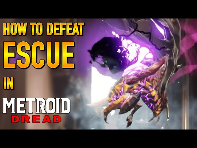 How to defeat the Escue boss in Metroid Dread