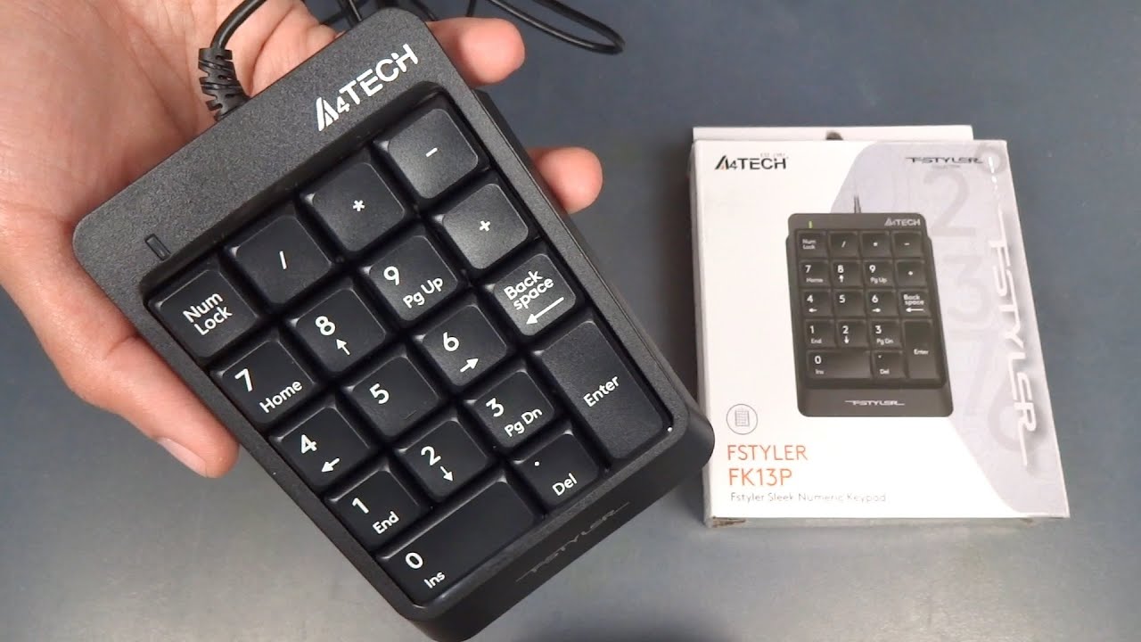 A4Teck Numeric Keypad Unboxing