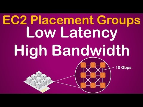 What is AWS EC2 Placement Groups? How to setup a Low-Latency High Bandwidth Network for EC2