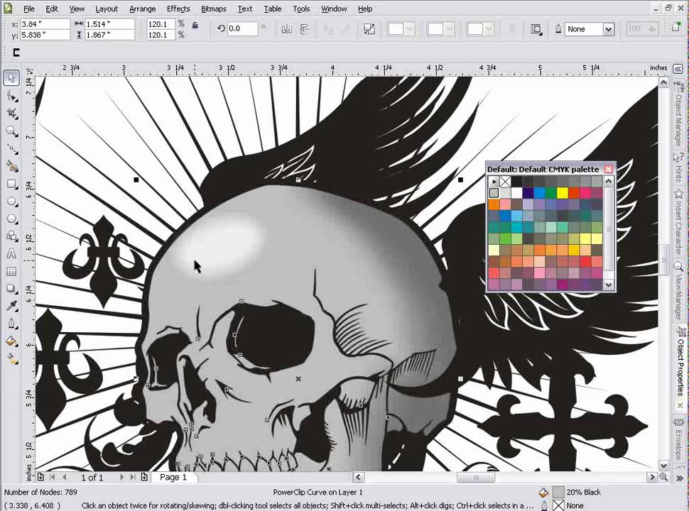 Drop Shadow Effects in CorelDRAW Tutorial