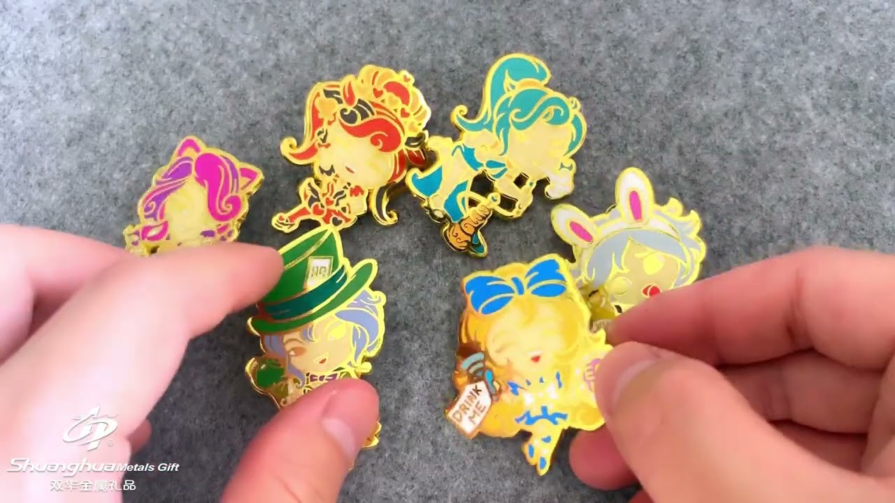 Anime Enamel Pin from Shuanghua Gifts