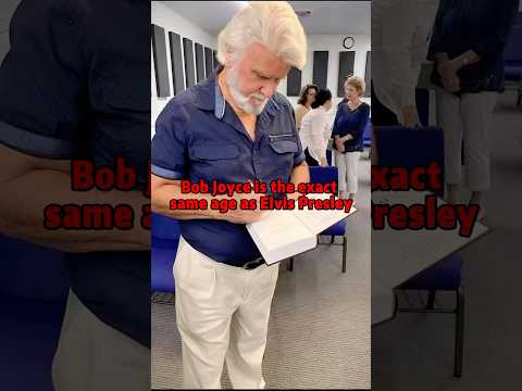 Bob Joyce is the exact same age as Elvis Presley #shorts #youtubeshorts #celebrity #elvisparsley
